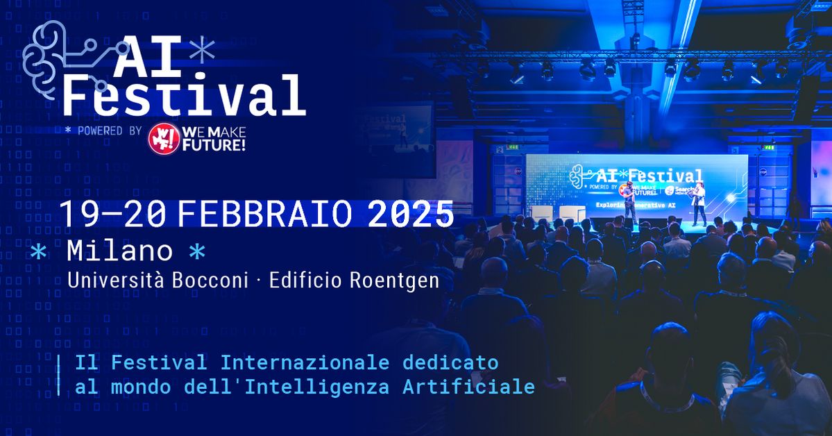 AI*Festival 2025 | Università Bocconi - Edificio Roentgen, Milano