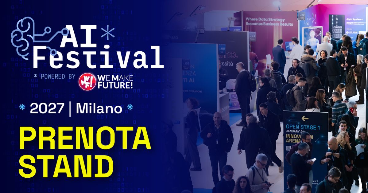Prenota il tuo stand | AI*Festival